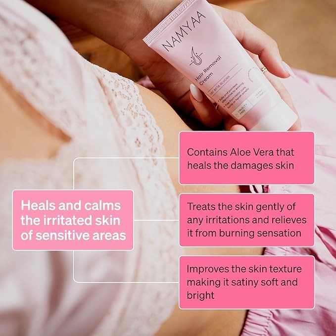 Namyaa Hair Removal Cream For Women for Bikini Line & Intimate Skin | eBay