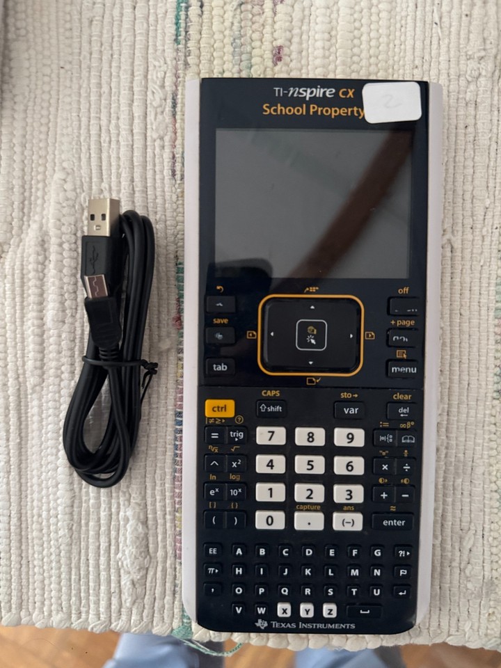 Texas Instruments TI Nspire CX Graphing Calculator - Tested -New ...