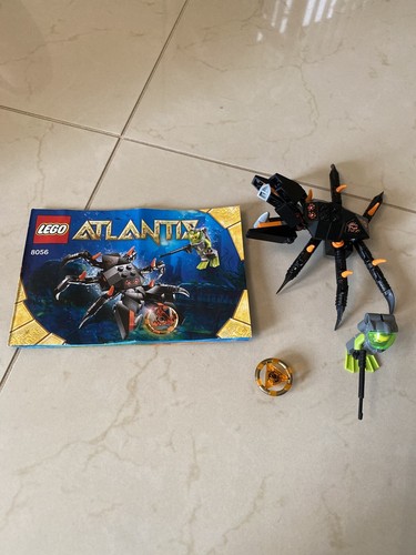 LEGO 8056 ATLANTIS MONSTER CRAB CLASH Age 6-12 RARE 2010 Instructions ...