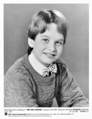 BRICE BECKHAM child star original 7x9 tv press photo Mr Belvedere | eBay