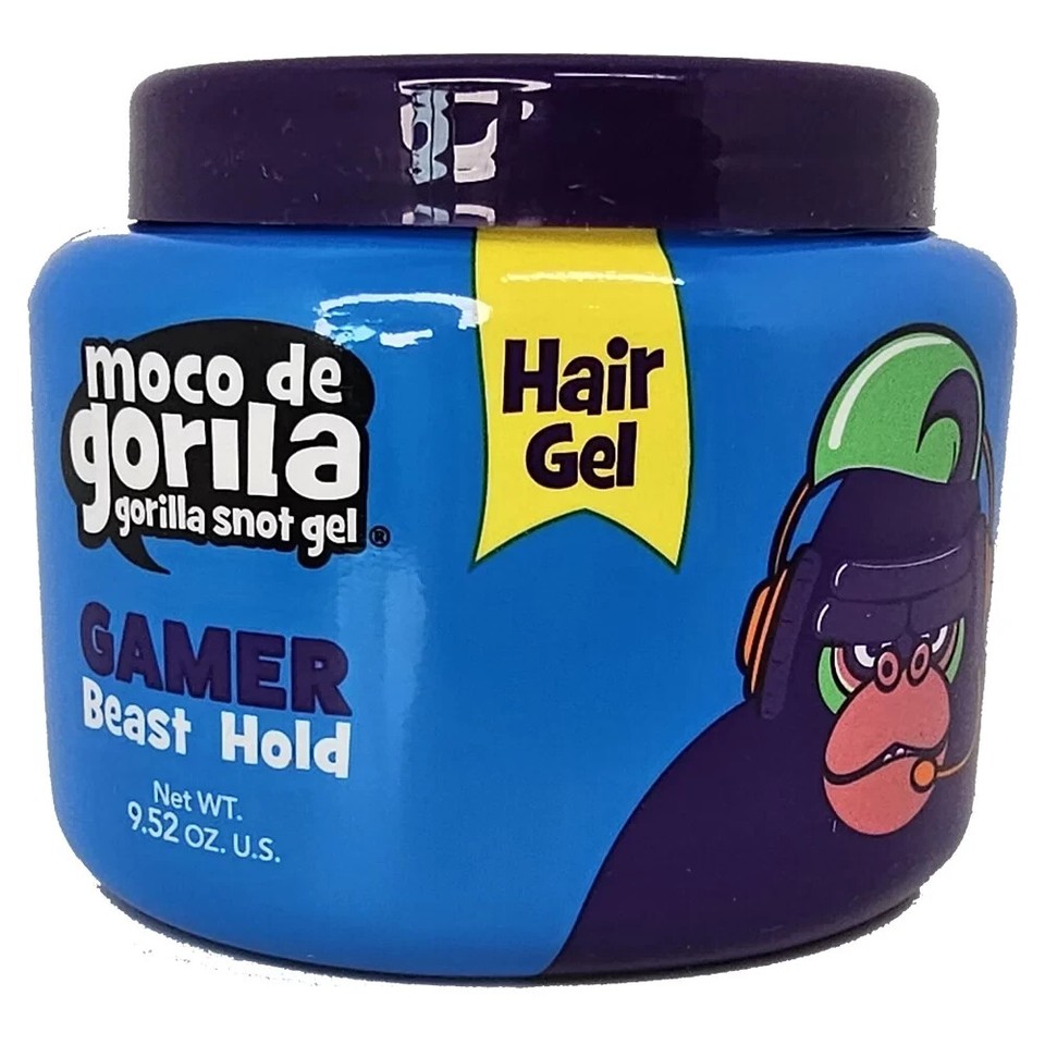 3 X Moco De Gorila Gorilla Snot Hair gel GAMER Beast Hold gel Jar- 270g ...