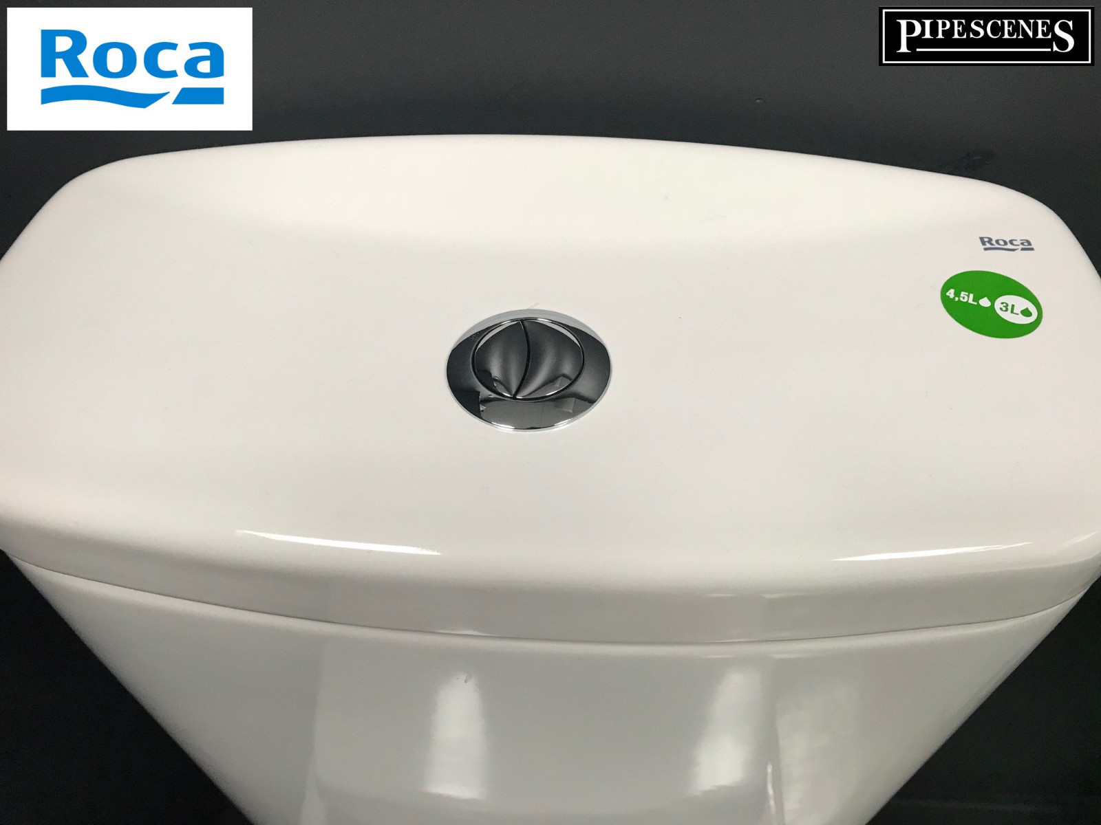 Roca Laura New Style Dual Flush Cistern Valve by Fluidmaster 2" with ...