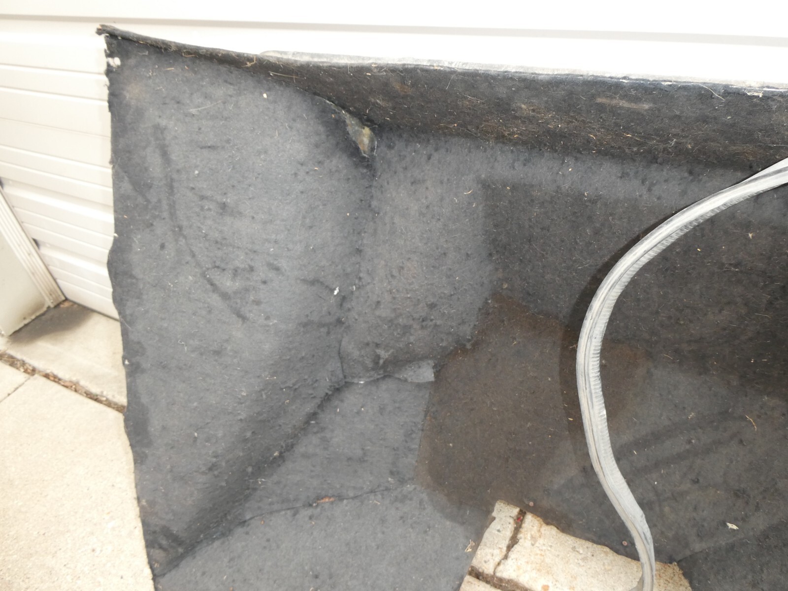 Pantera Bulkhead Engine Cover DeTomaso 1971 Ford Ghia Fiberglass Rear ...