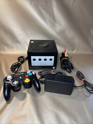 Nintendo Gamecube Jet Black Console Complete Tested EJS | eBay