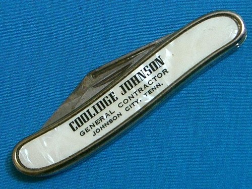 VINTAGE COLONIAL USA COOLIDGE JOHNSON TENN SERPENTINE JACK KNIFE KNIVES POCKET | eBay