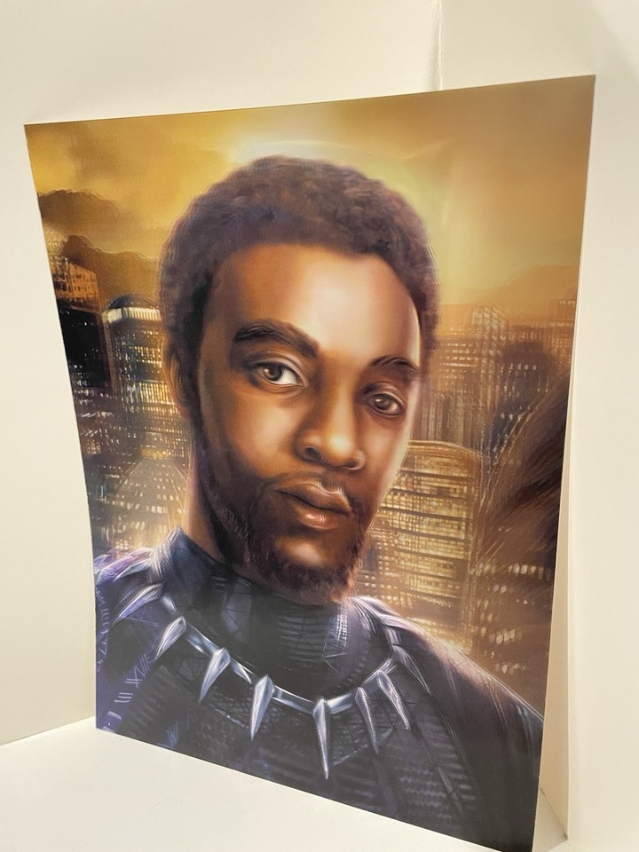 Black Panther 3D Changing Holographic Lenticular Poster | eBay