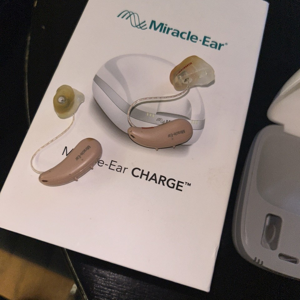 Miracle Ear MECHARGE B/R 2 Hearing Aids (Behind the Ear) Pair | eBay