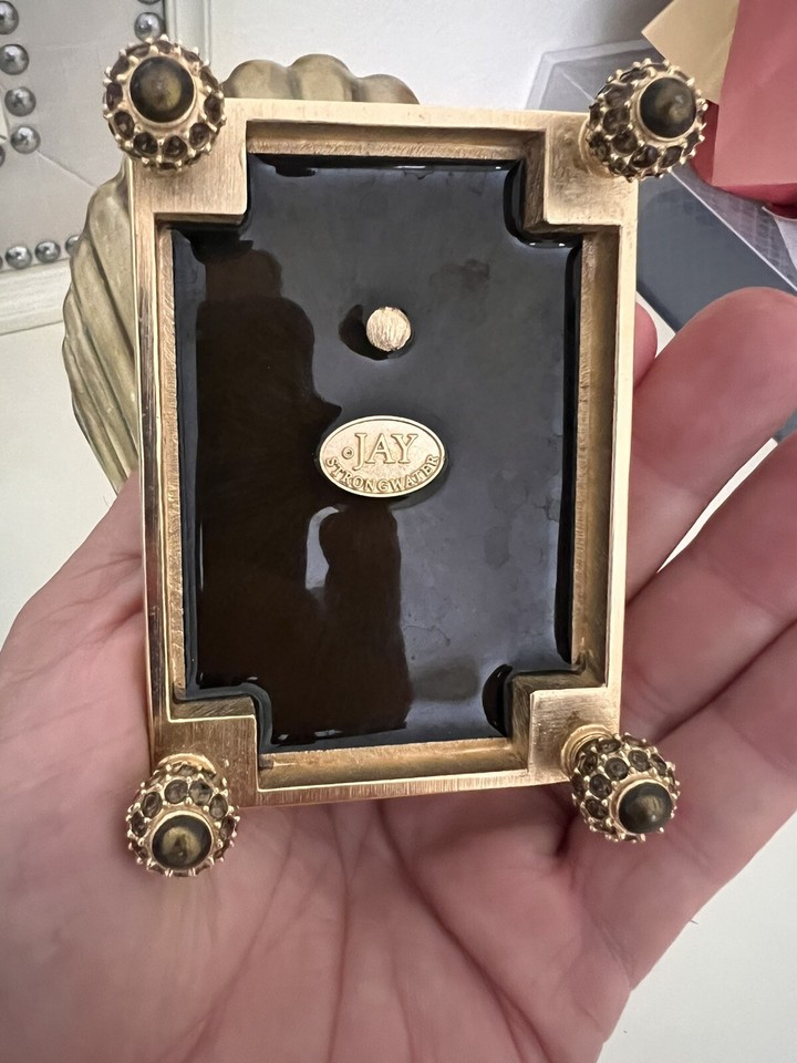 JAY STRONGWATER AMARI SOAP DISH SHELL SWAROVSKI Beautiful Piece Of Art ...