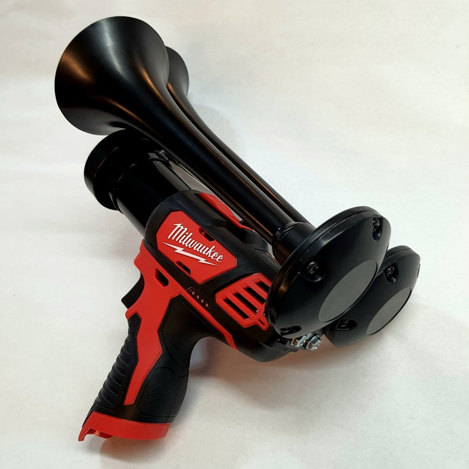 Milwaukee M12 12V Cordless Drill Impact Sports Boat Air Train Horn ...