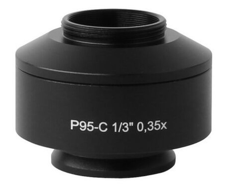 0.35X Standard Microscope Camera C Mount Adapter for Zeiss Trinocular ...