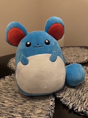 Pokémon squishmallow Marill 12 In | eBay