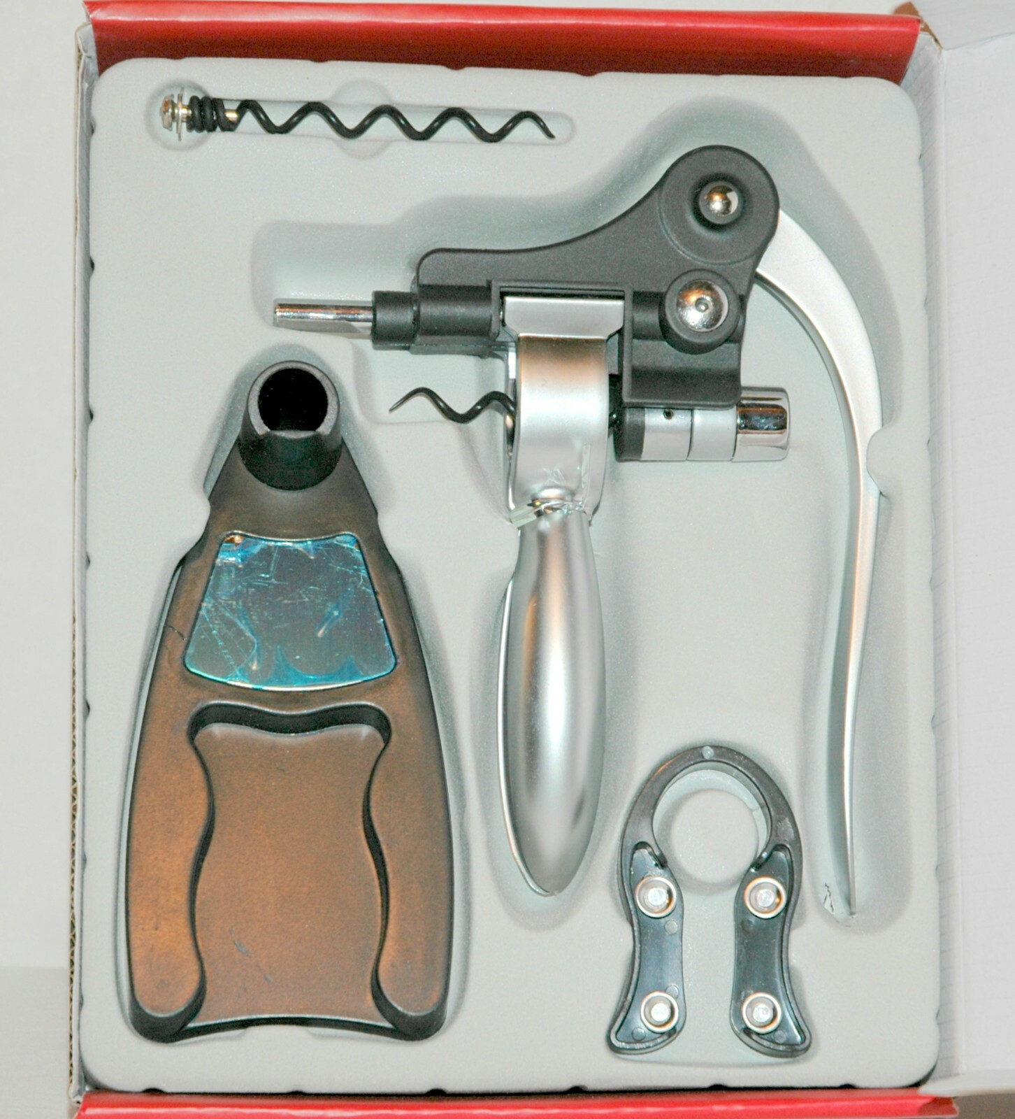 Wine Opening Kit 4 Piece Set | eBay