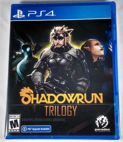 SHADOWRUN TRILOGY New PS4 Game PlayStation 4 ESRB Limited Run #481 | eBay