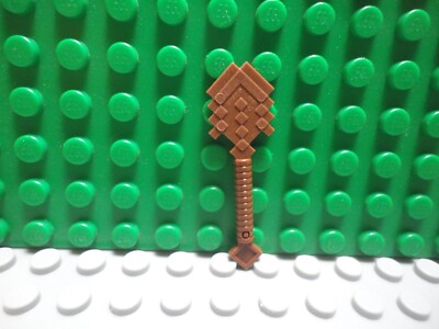 Lego mini figure 1 Reddish Brown Minecraft Axe Shovel Tool NEW | eBay