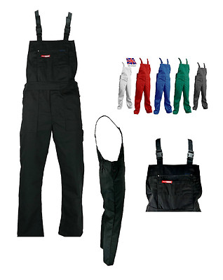 New Cotton Blend Bib And Brace Overalls Painters & Decorators Work ...