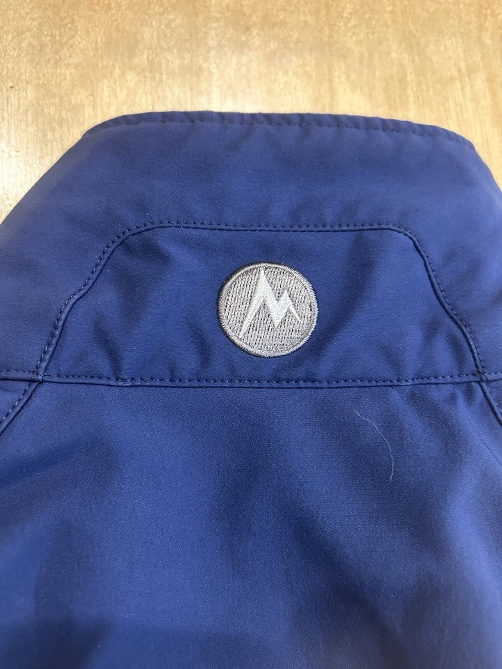 Marmot Approach Soft Shell Full Zip Vest Men’s XL Outdoors EMBROIDERED ...