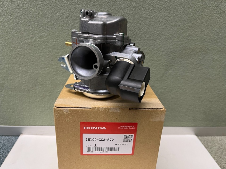 16100-GGA-672 HONDA NEW GENUINE OEM CARBURETOR 2008-2023 NPS50 RUCKUS ...