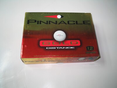Pinnacle Gold Distance 12 Premium Golf Balls Verizon Logo New In Box | eBay