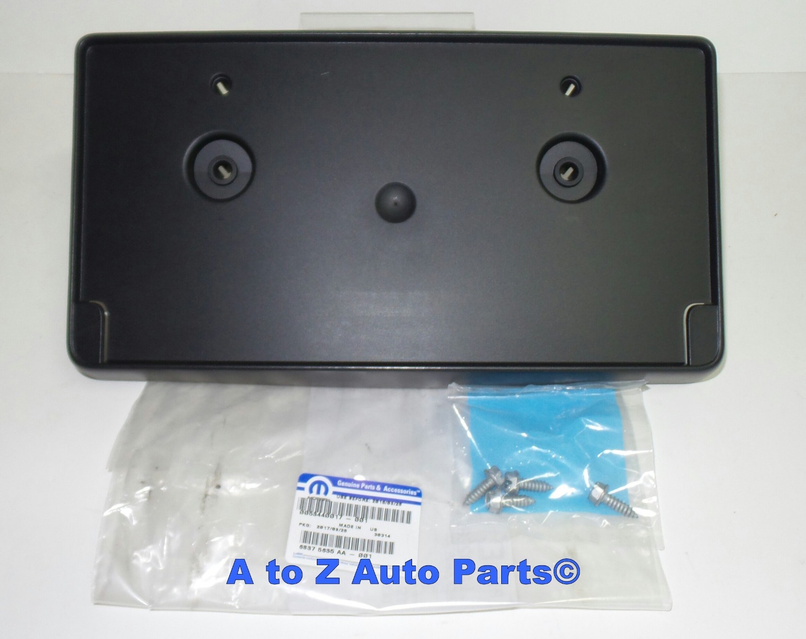 NEW 2018 Dodge Ram 2500-3500 Heavy Duty Front License Plate Bracket ...