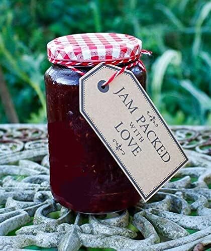 1lb Glass Jam Jars Lids Round Standard Preserving Jar Honey Marmalade ...