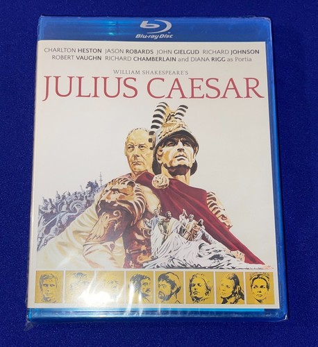 OOP SEALED Shakespeare Julius Caesar (1970) MOVIE BLURAY BLU-RAY Heston/Robards 887090054201 | eBay