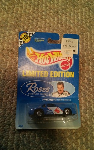 000 VTG Hot Wheels Limited Edition Roses Tommy Houston Race Car Die ...