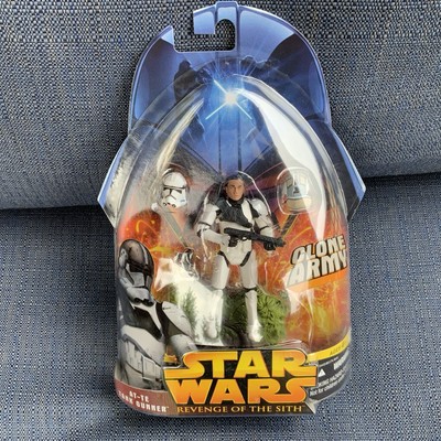 AT-TE TANK GUNNER Star Wars #38 CLONE ARMY Action Figure Revenge Of The ...