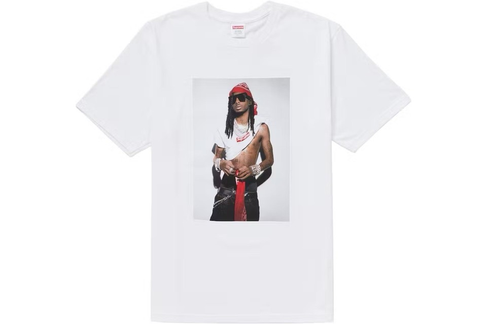 Supreme X Playboi Carti Photo T-shirt - XXL - Fast shipping | eBay UK