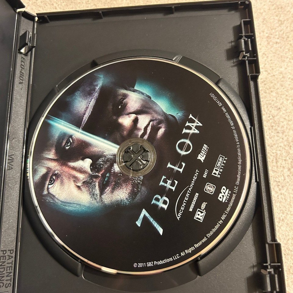 7 BELOW DVD 2011 Widescreen Ving Rhames Val Kilmer Kevin Carraway ...