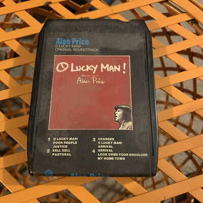 8 Track Tape - Alan Price - O Lucky Man! - WB-K846227 | eBay