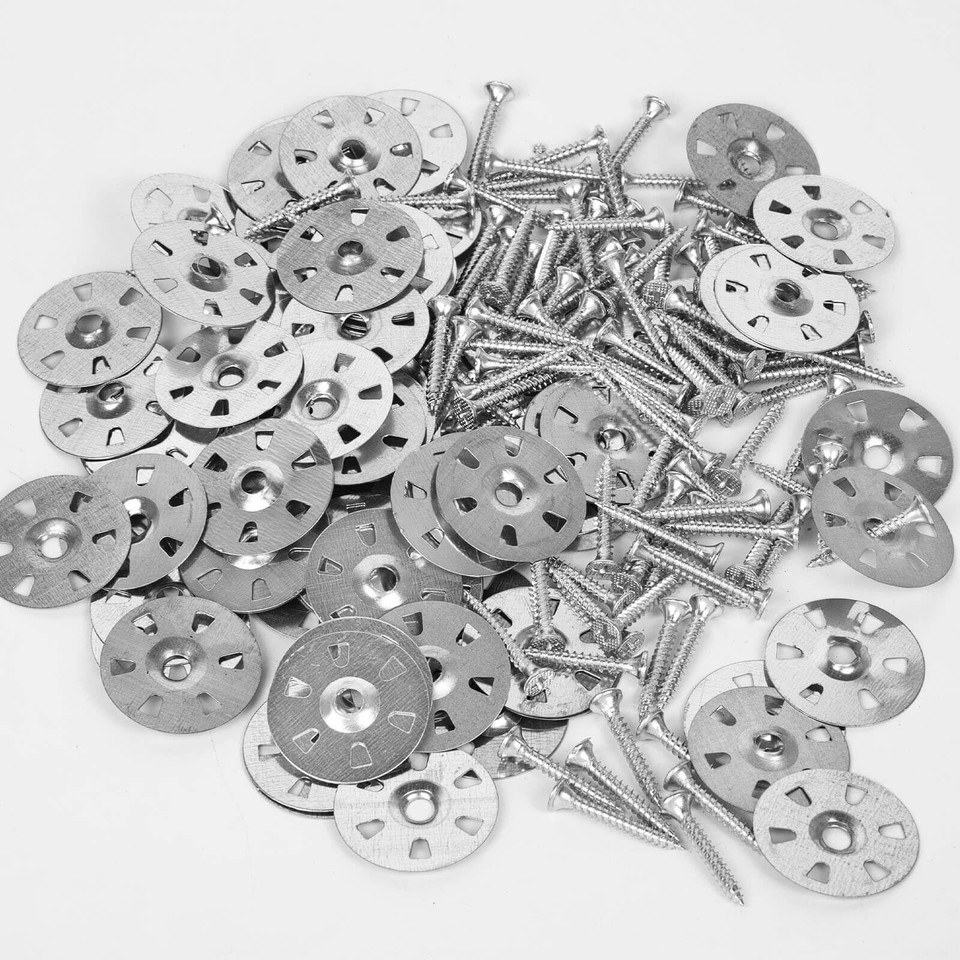 Foam Board Fasteners Plaster Washers Fastener Kit Board Hardware New ...