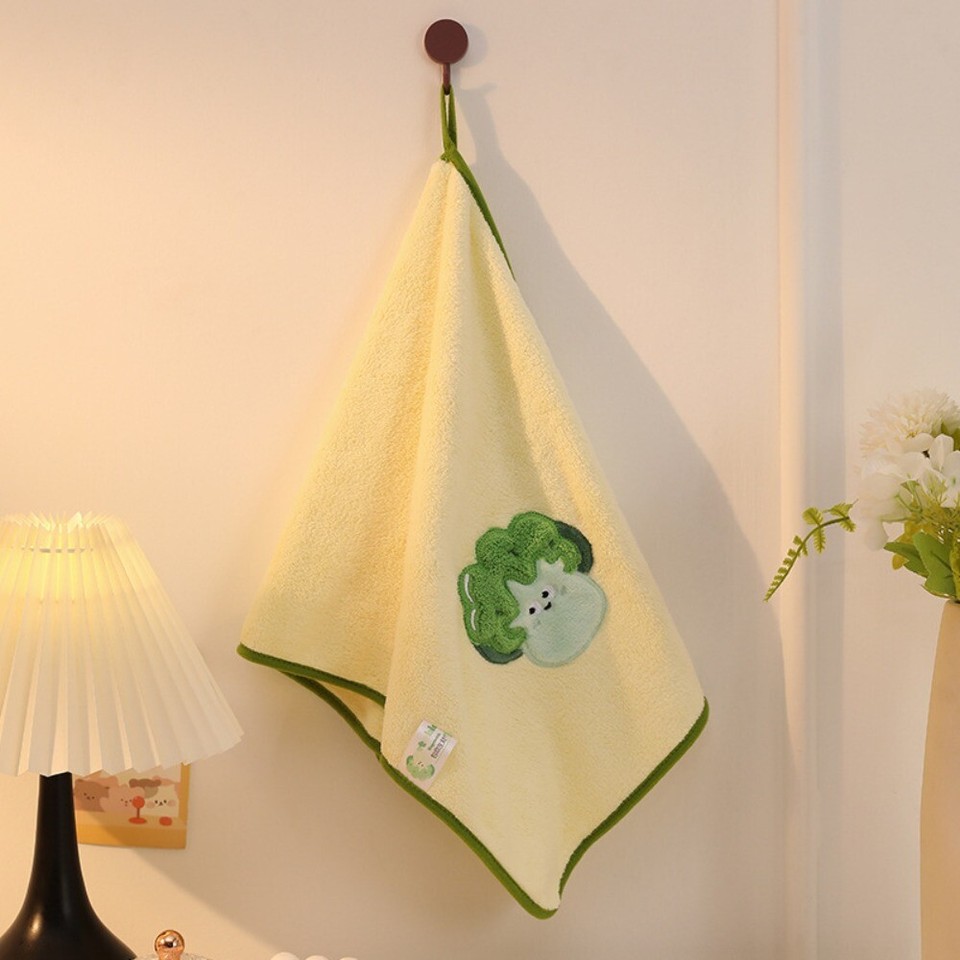 Thickened Kids Samll Towels Soft Wiping Towel Cute Cute Hand Towel ...