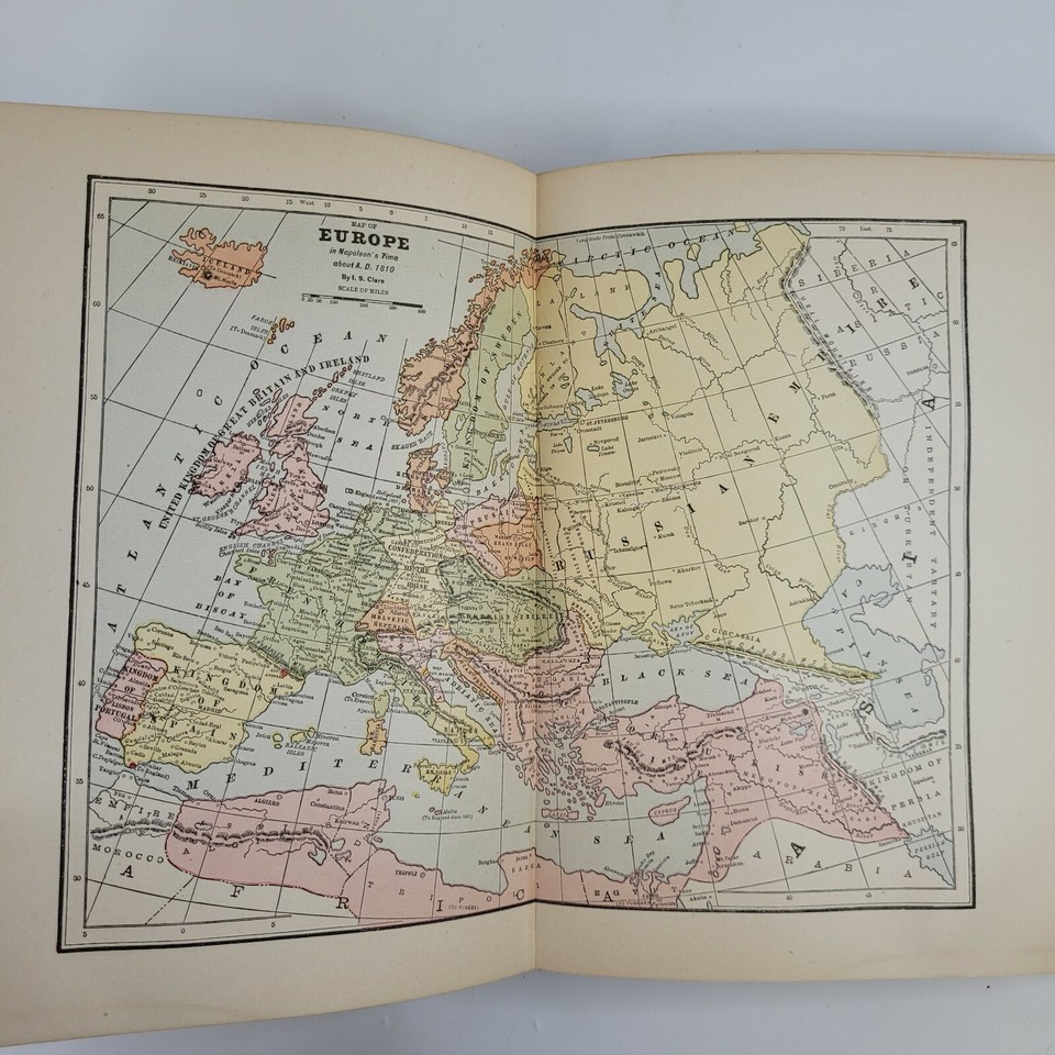 1908 Library of Universal History Vol. XI 3353-3612 Israel Smith Clare ...