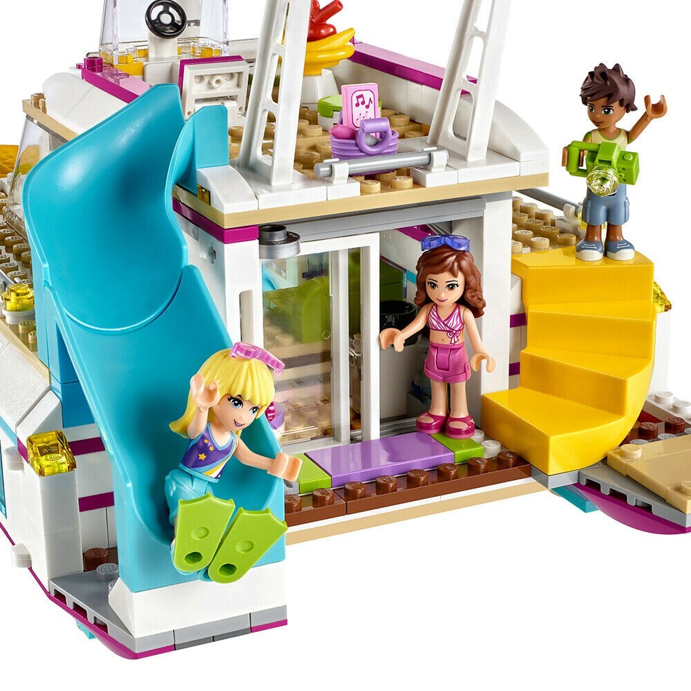 Lego Friends Set #41317 "Sunshine Catamaran" - 100% Complete with ...