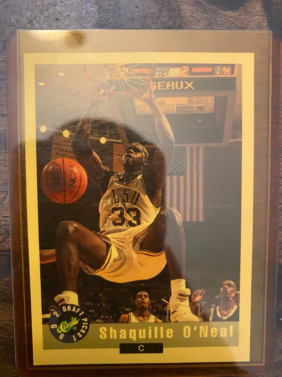 1992 Classic Draft Picks - Promo Gold #1 Shaquille O'Neal (RC) | eBay