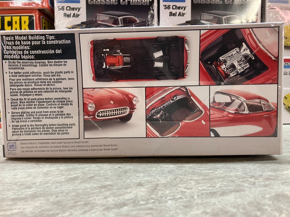 Monogram 1/24 scale 1957 Chevrolet Corvette model car kit | eBay