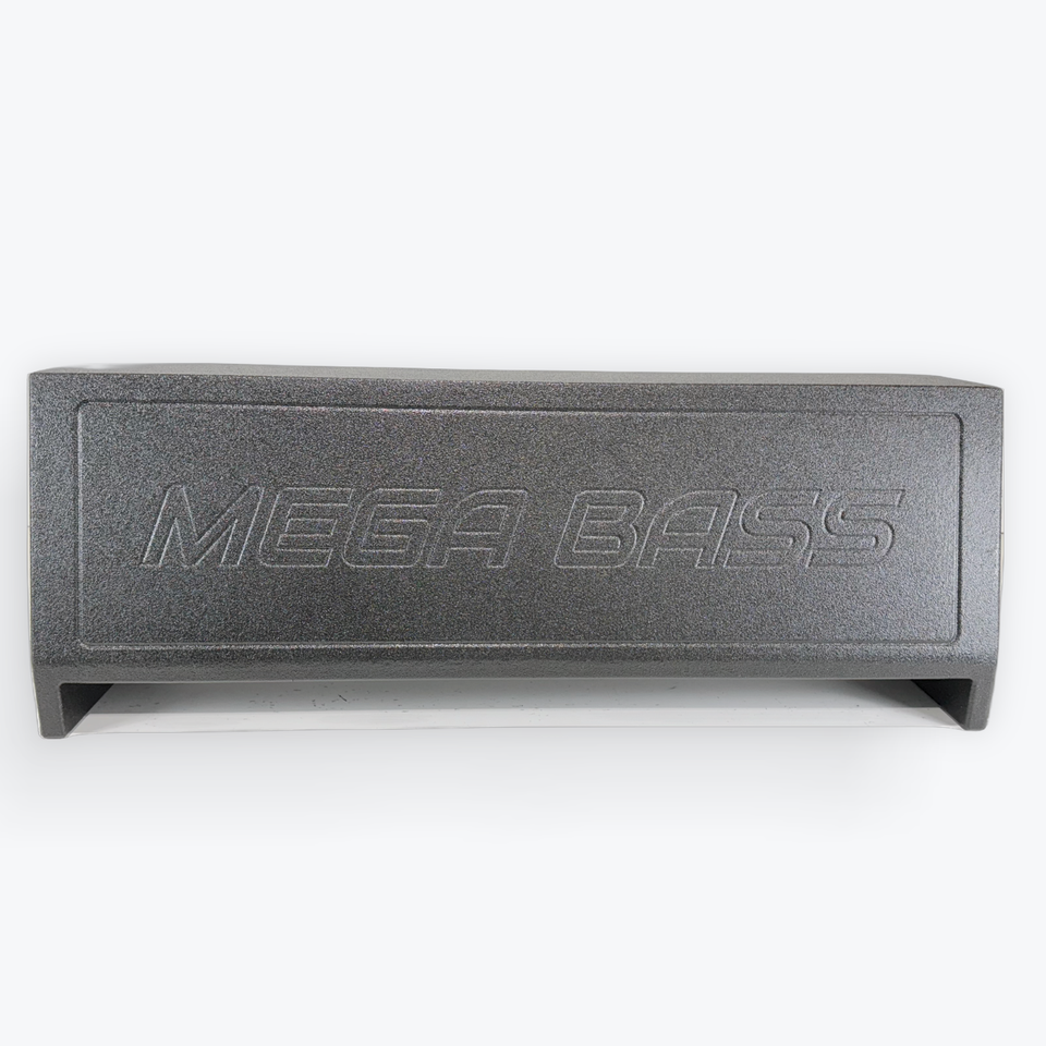 Mega Bass Dual 4x8" Ported SUV Subwoofer Sub Box Enclosure - Behind 3rd ...
