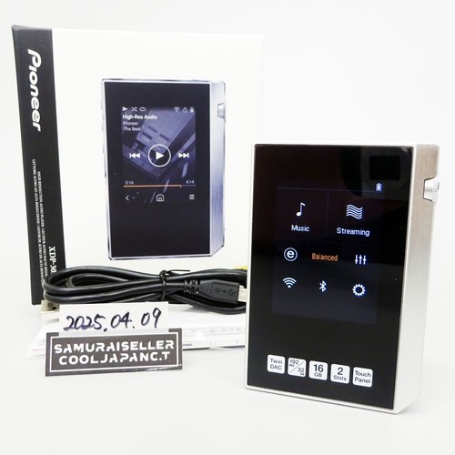 Pioneer XDP-30R Silver Portable High-Resolution Digital Audio Player ...