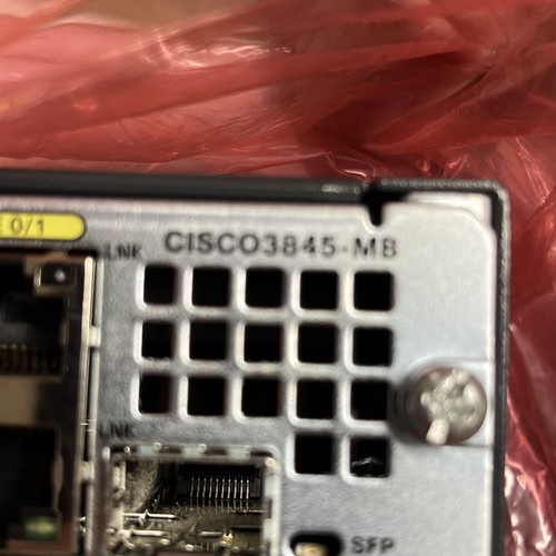 CISCO 3800 Series Intergrated Router CISCO3845-MB | eBay