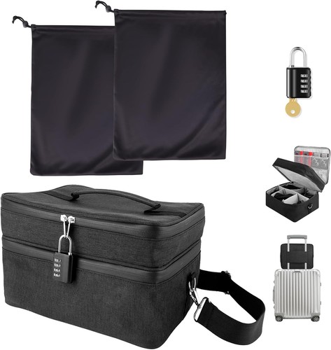 Discreet Lockable Storage Toy Bag And 2pcs L Size (8.6 * 11.8inch ...