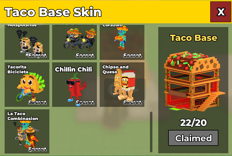 🔥Steal a Brainrot Roblox Taco Base Full Index Only | Fast | eBay