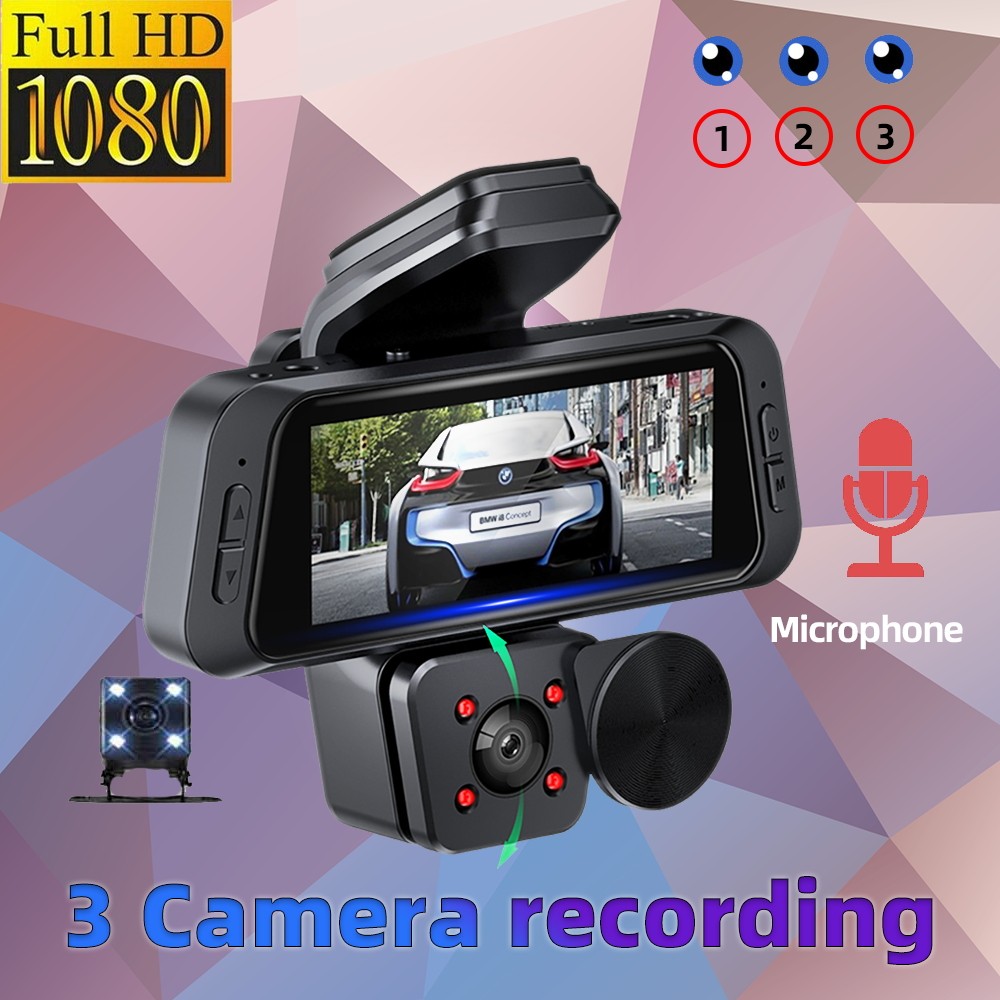 Car DVR HD1080P Camera Vehicle Recorder Video Registrator Dashcam ...