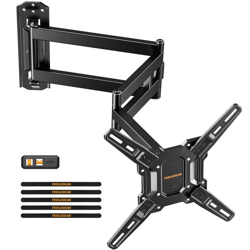 Long Arm TV Wall Mount for 32-65″ TVs, 37.4” Long Extension Corner TV ...