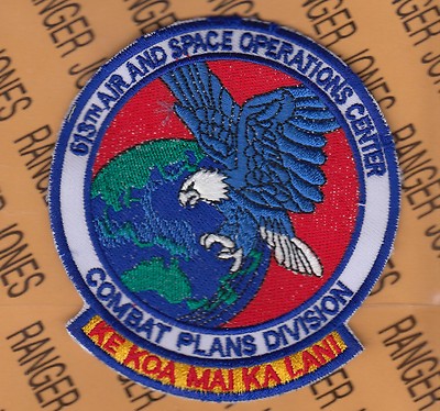 USAF Air Force 613th AOC Air Operations Center COD 4" patch | eBay
