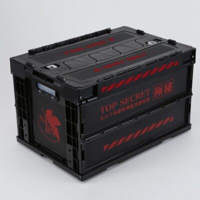 NERV Evangelion Large Storage Box Top Secret Folding Container 50.1L ...