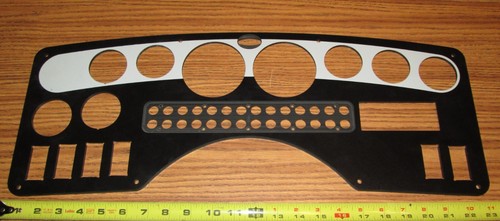 Blue Bird Dash Cluster PANEL ~ 9 GAUGE 0026348 0014490 0014492 0014493 ...