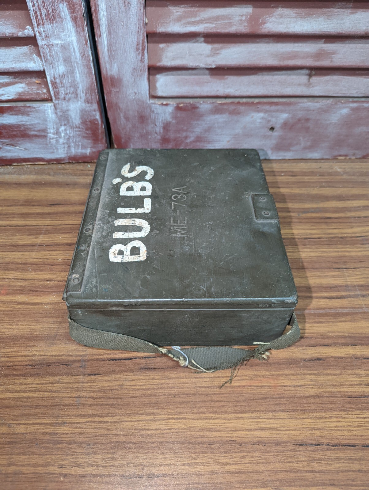 US WW2 Army chest CH-204 for ME-73A SCR | eBay