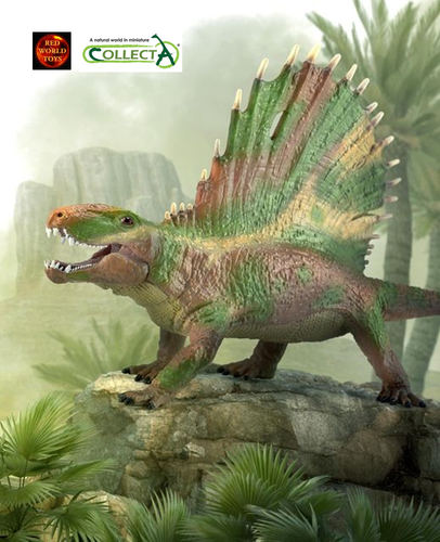 Dimetrodon Dinosaur with moving Jaw Deluxe Toy Model by CollectA 88822 ...