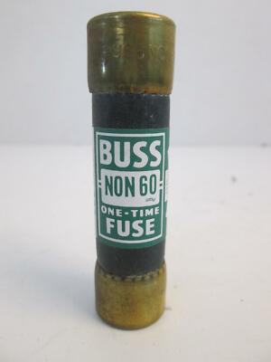 Bussmann Non 60 One Time Fuse, | eBay