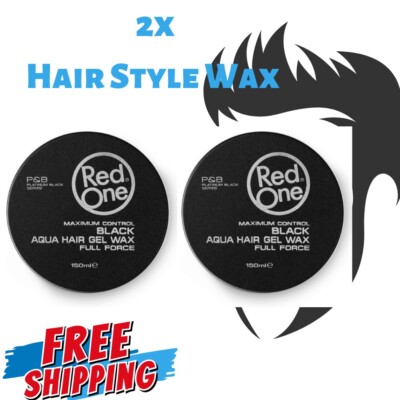 Red One Firm Hold Hair Styling 2x150ml | Firm Flexible Hold Semi-Shine ...